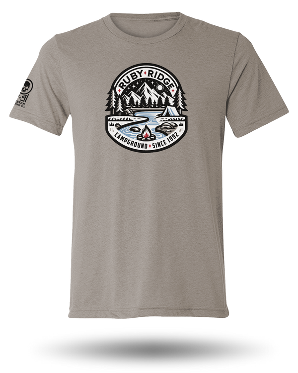 RUBY RIDGE TEE - LIGHT STONE (SM, MED, & 3XL) - TriStar Trading Co.